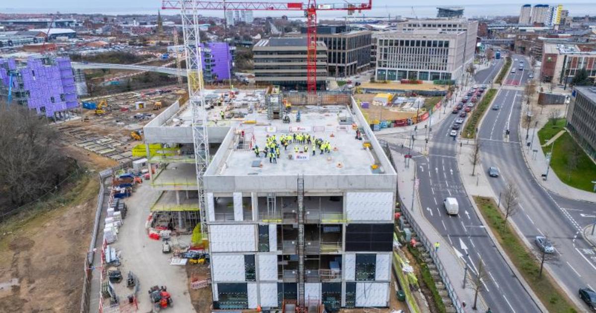 Ceremony marks one year on since building work started on region's new ...